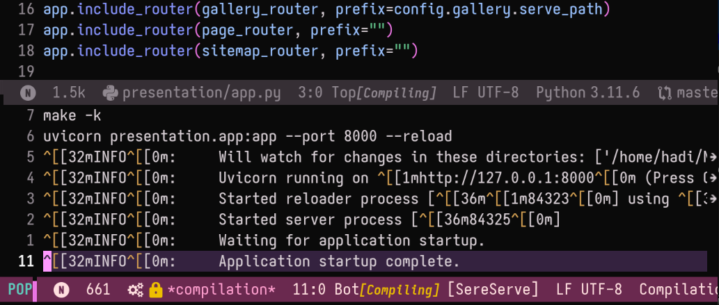 Posts → Fix Control Color Characters In Emacs Compilation Buffer 4859